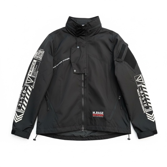 M.RAGE Astral System | Jackets & Coats | Nwt Mrage Astral Systems Black ...
